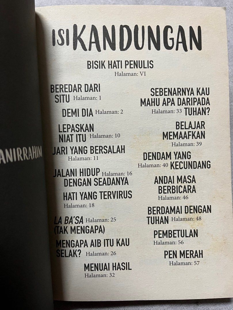 Teguran Dari Langit - Deanna Chee, Hobbies & Toys, Books & Magazines ...