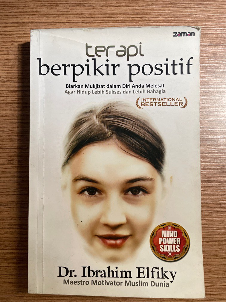 Terapi berpikir positif by Dr. Ibrahim Elfiky, Buku & Alat Tulis, Buku Pelajaran di Carousell