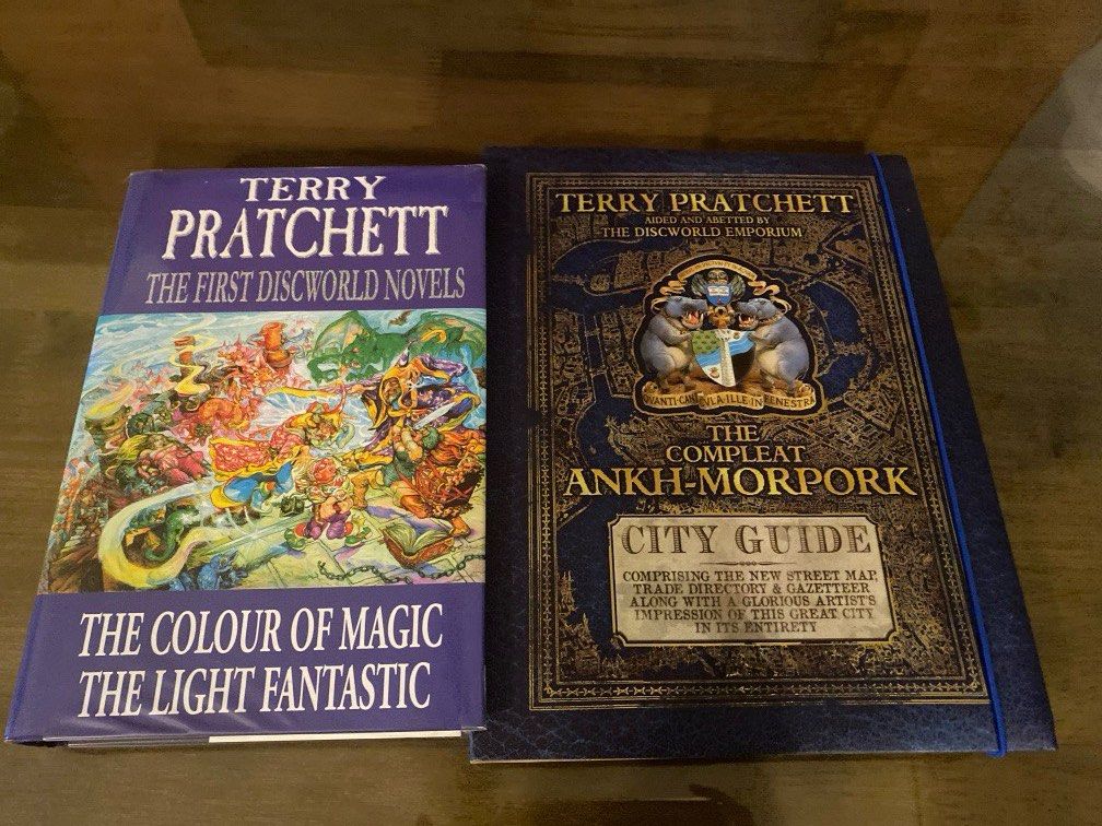 Terry Pratchett The Complete Ankh-Morpork and The colour of magic and ...