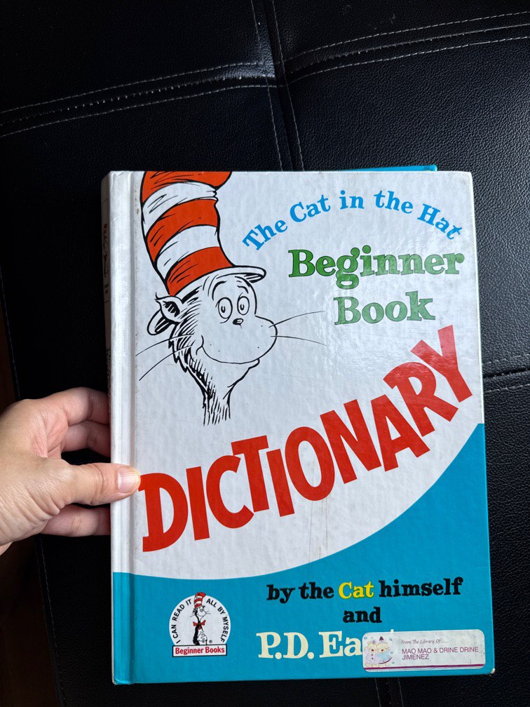 The Cat in the Hat dictionary hard bound big, Hobbies & Toys, Books ...