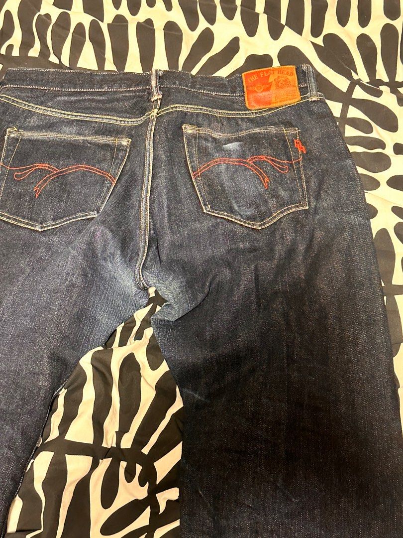 The Flat Head 3005 Denimheads SG Collab Limited Edition, Men's Fashion, Bottoms, Jeans on Carousell