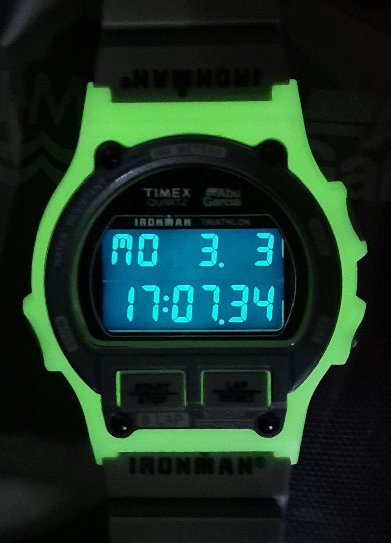 Timex 8 Lap Ironman X Abu Garcia Japan Limited, Men's Fashion, Watches ...