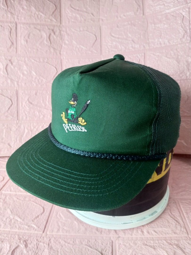 Topi Ropehat Tali Kapal Jaring Trucker Green Hijau Vintage Model Golfer ...