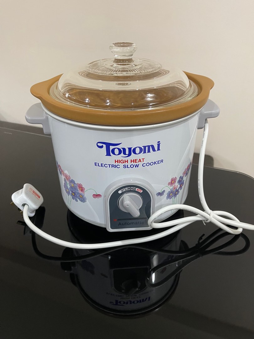 TOYOMI Electric Slow Cooker HH-3500A 3.2L, Furniture & Home Living ...