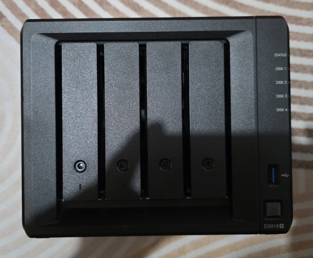 [USED] Synology DS918+ 4-Bay NAS (Diskless), Computers & Tech, Parts ...