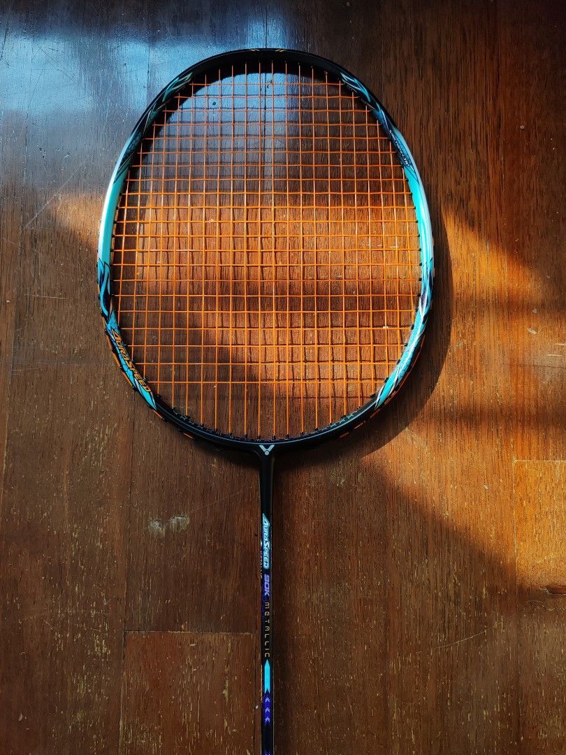 Victor Auraspeed 90K Metallic, Sports Equipment, Sports & Games, Racket ...