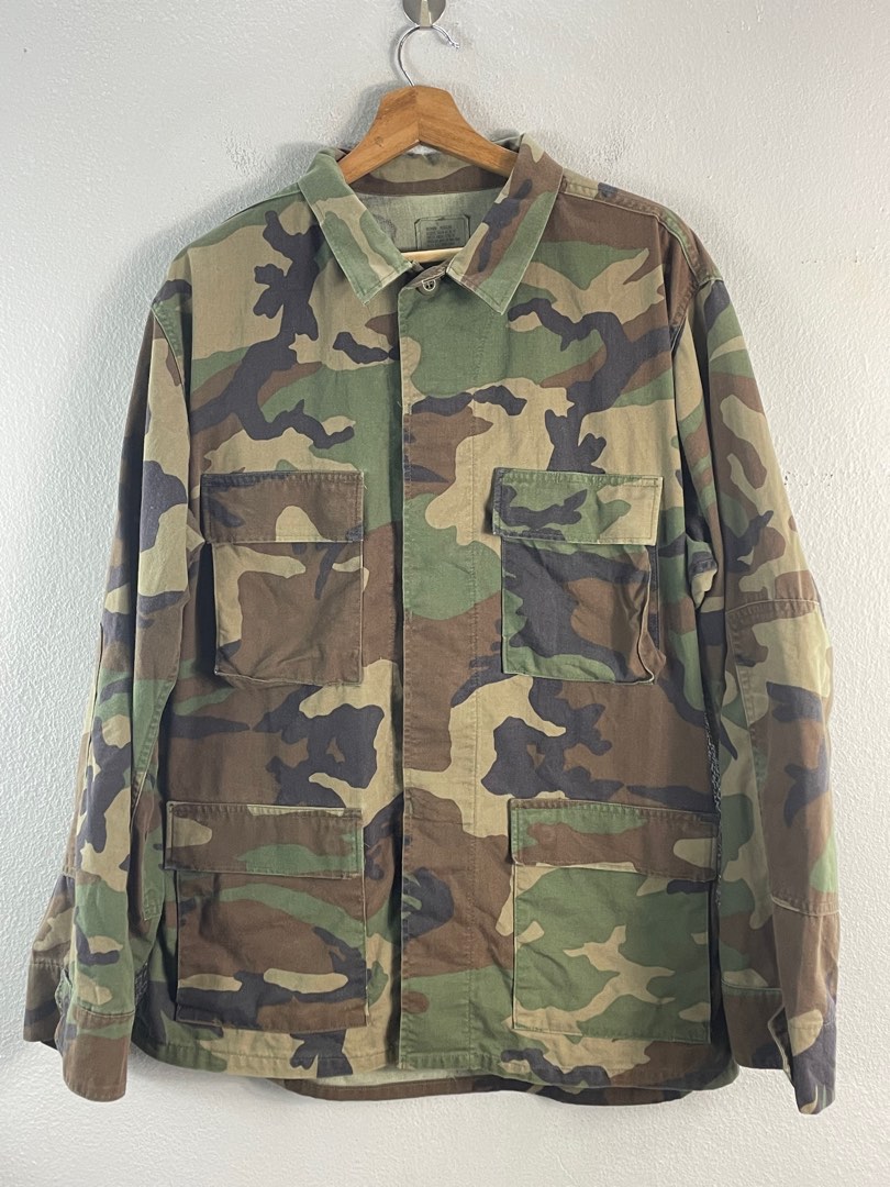 Vintage Nato Camo Army Military M65 Field Jacket, Men's Fashion, Coats ...