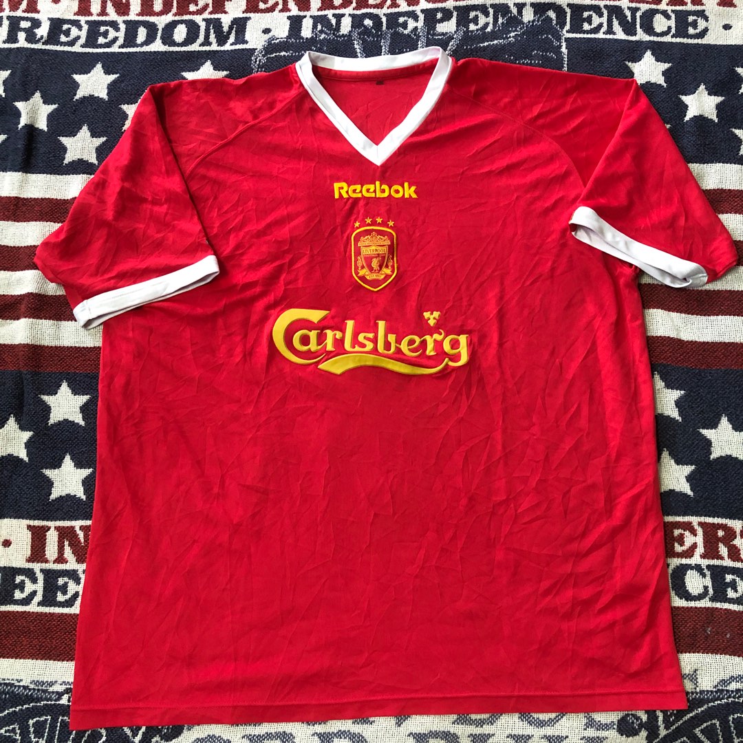 Vintage Reebok Liverpool epl league football soccer jersey, Men's ...
