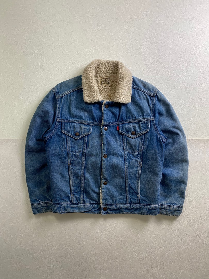 Vtg Big John Sherpa Denim Jacket not vintage levis momotaro vintage ...