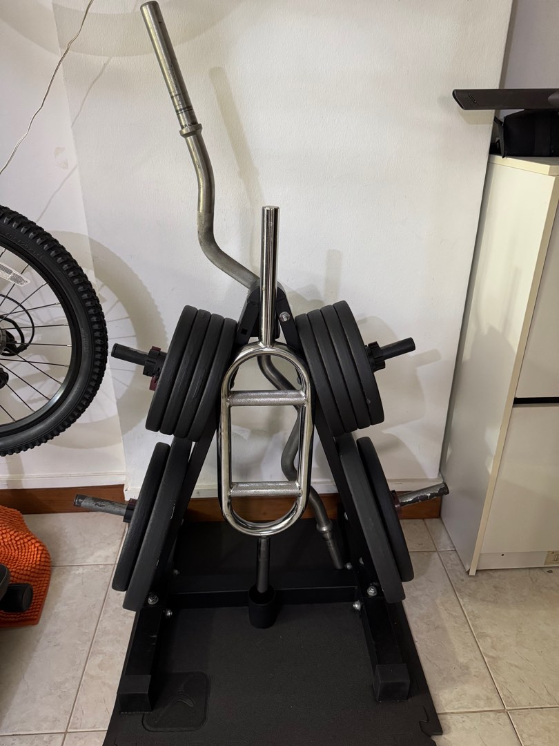 Weight plates, Ez bar, Tricep bar, Barbell complete package, Sports ...