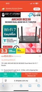 Wifi router, Computers & Tech, Parts & Accessories, Other Accessories ...