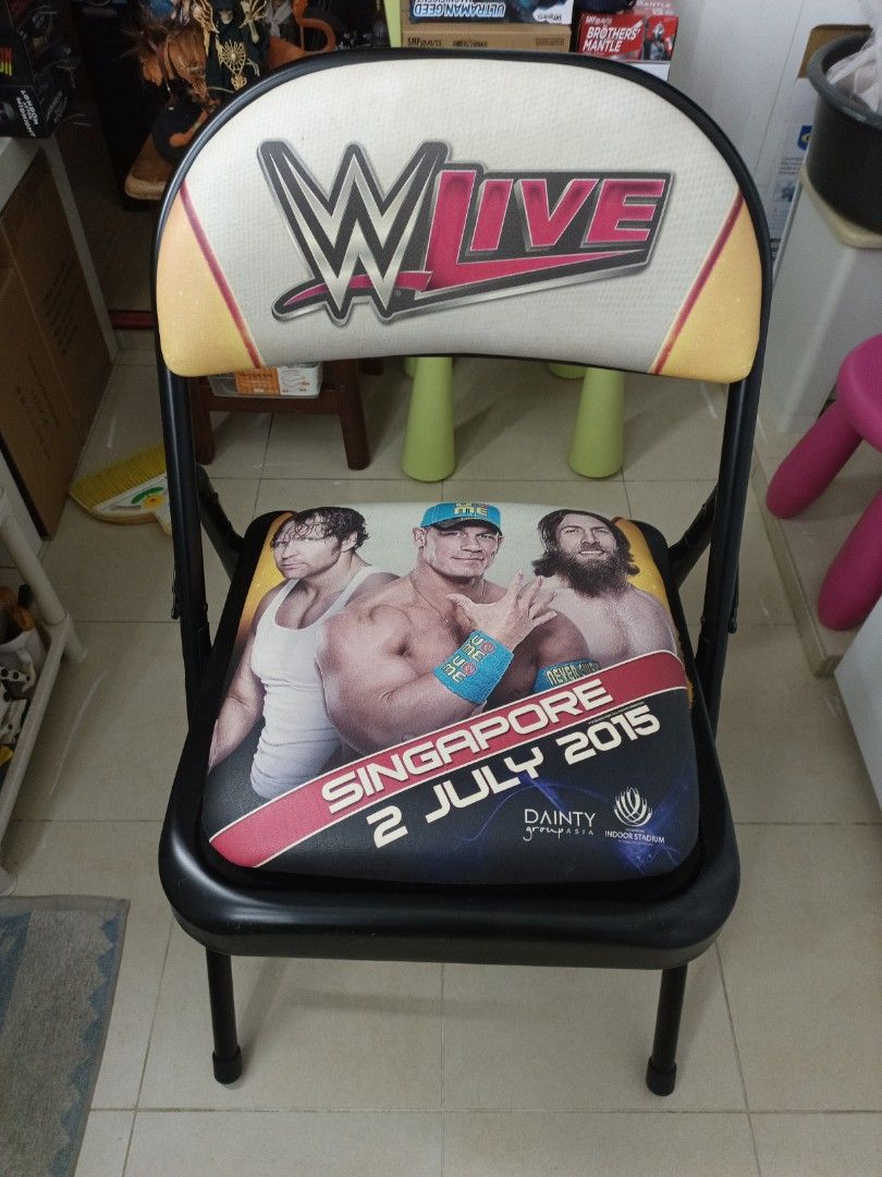 WWE Chair Offer 1xDay Only End Tonight 00:00am, Hobbies & Toys, Toys ...