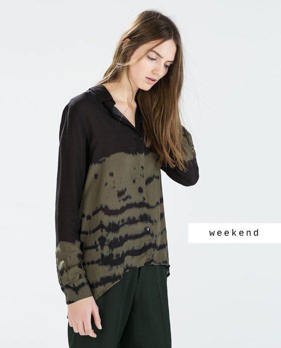 Zara Premium Collection Long Sleeve Top, Women's Fashion, Tops ...