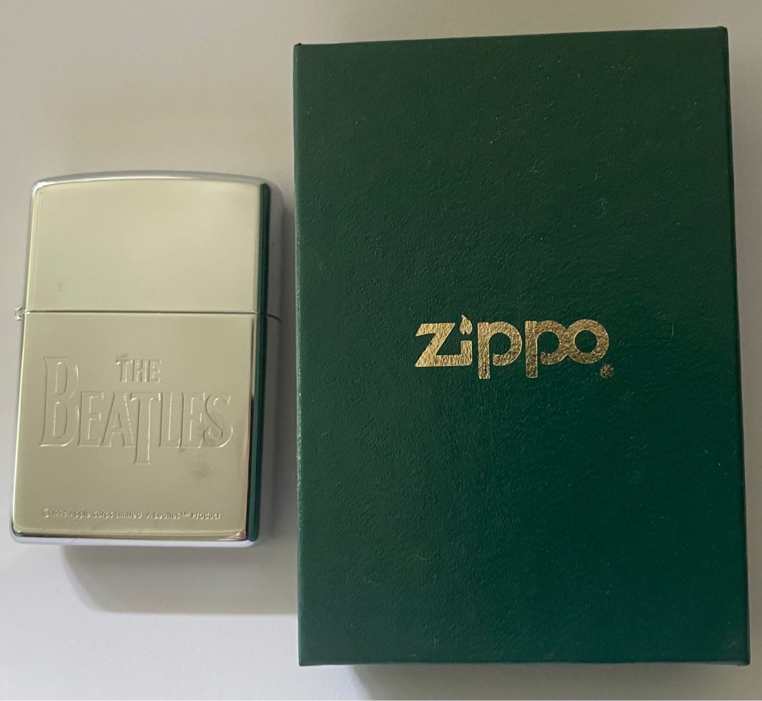 Zippo lighter The Beatles, Hobbies & Toys, Memorabilia & Collectibles ...