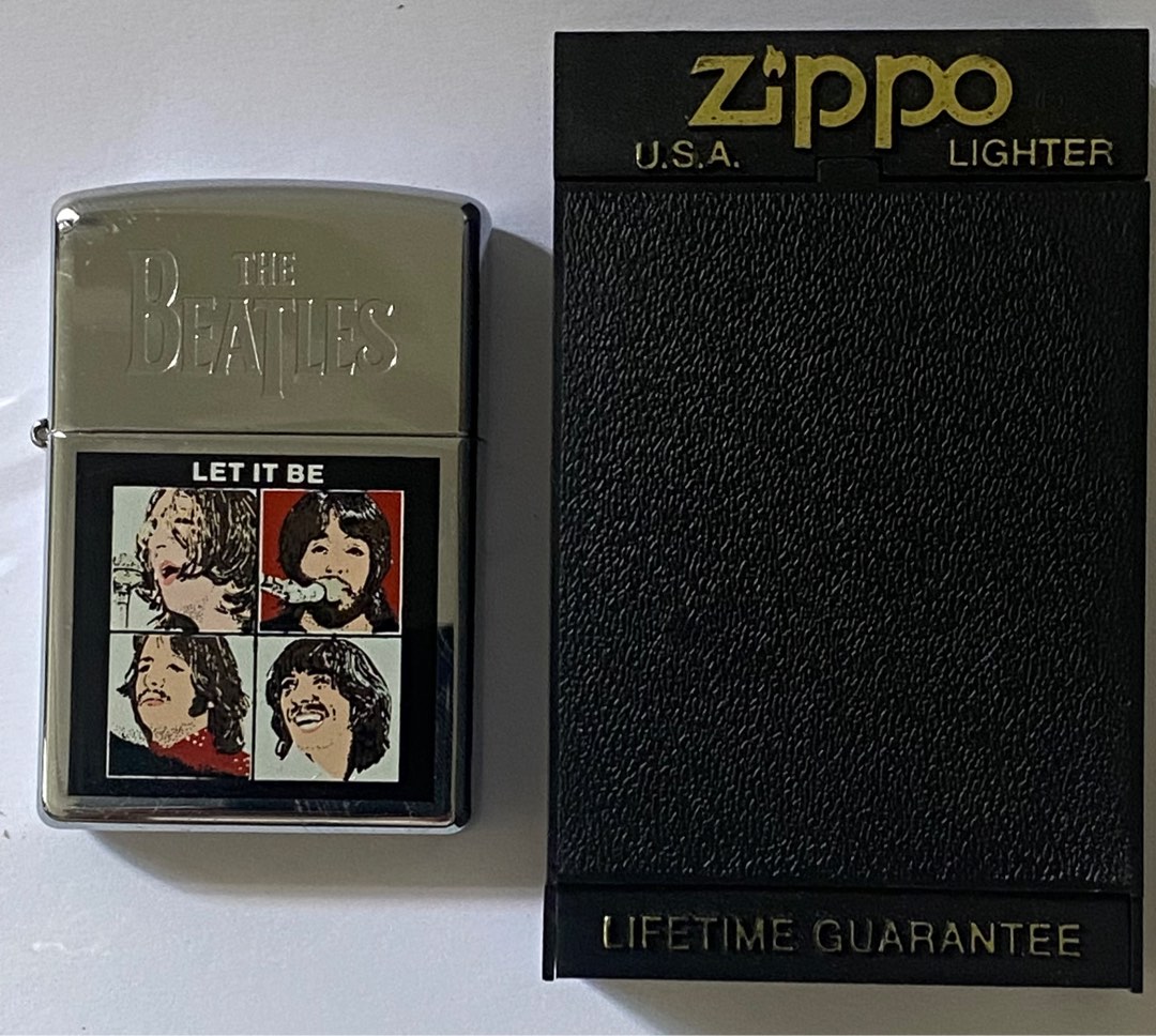 Zippo lighter The Beatles Let It Be, Hobbies & Toys, Memorabilia ...