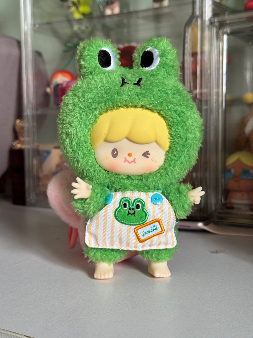 zZoton line friends bag plush Leonard frog, Hobbies & Toys, Toys ...