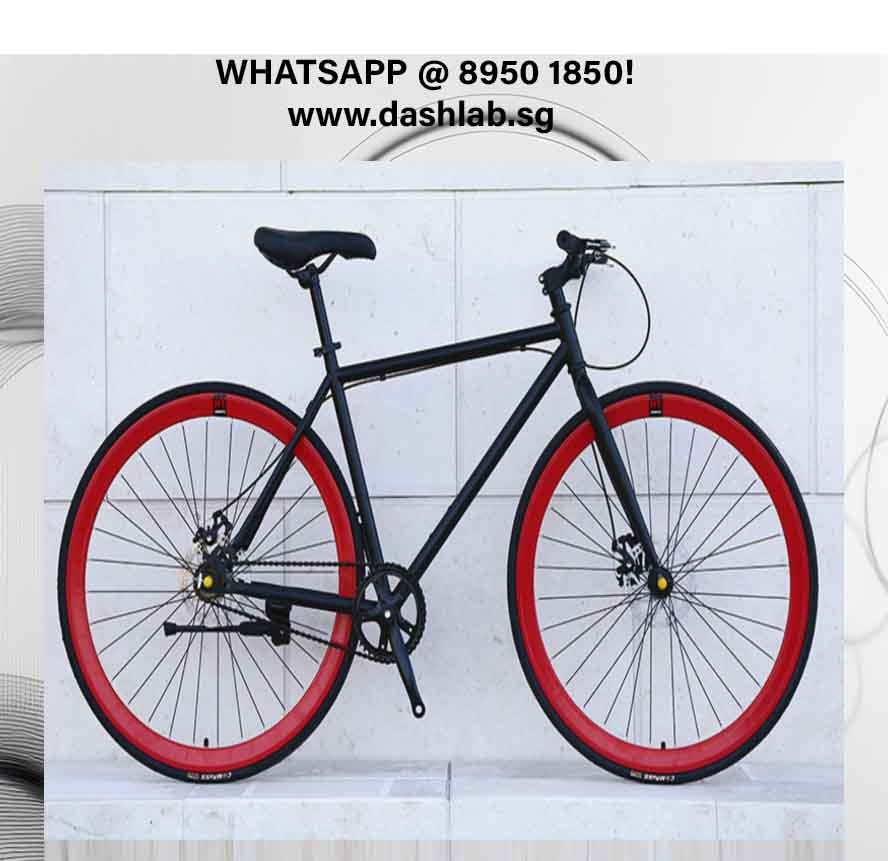 700c Single speed Road bike Road Bicycle with disc brakes Can add ...