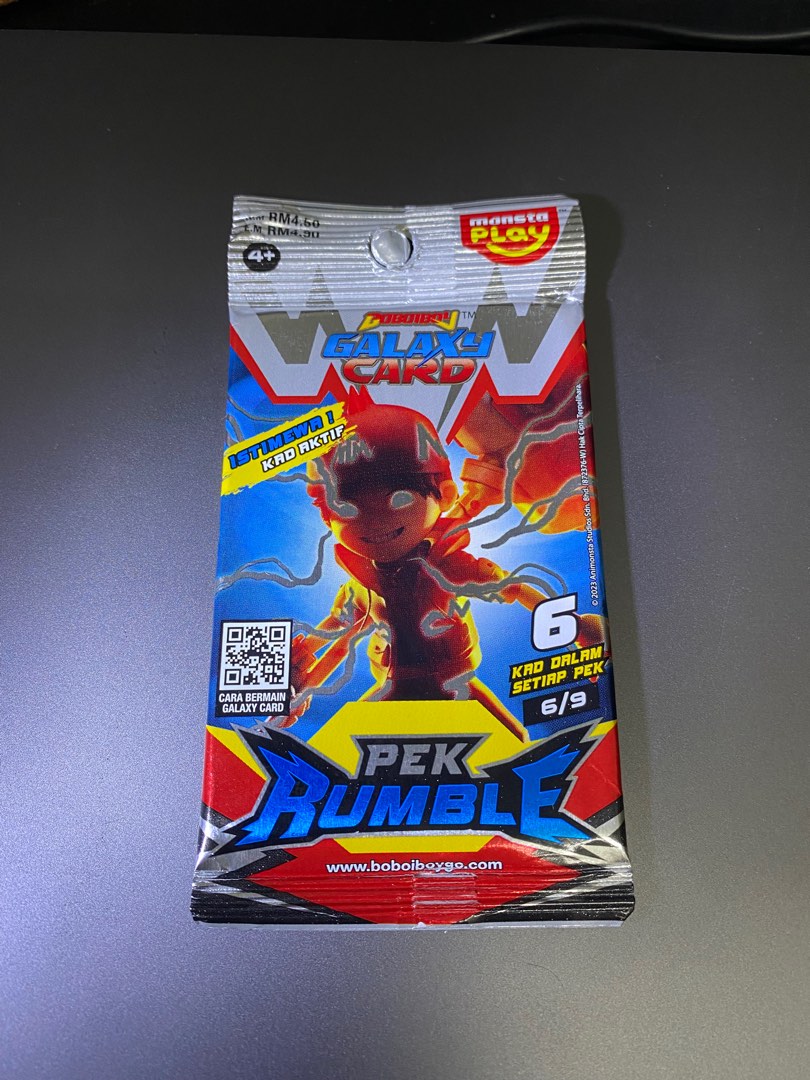 Boboiboy Galaxy Card Rumble S (New Sealed), Hobbies & Toys, Toys ...