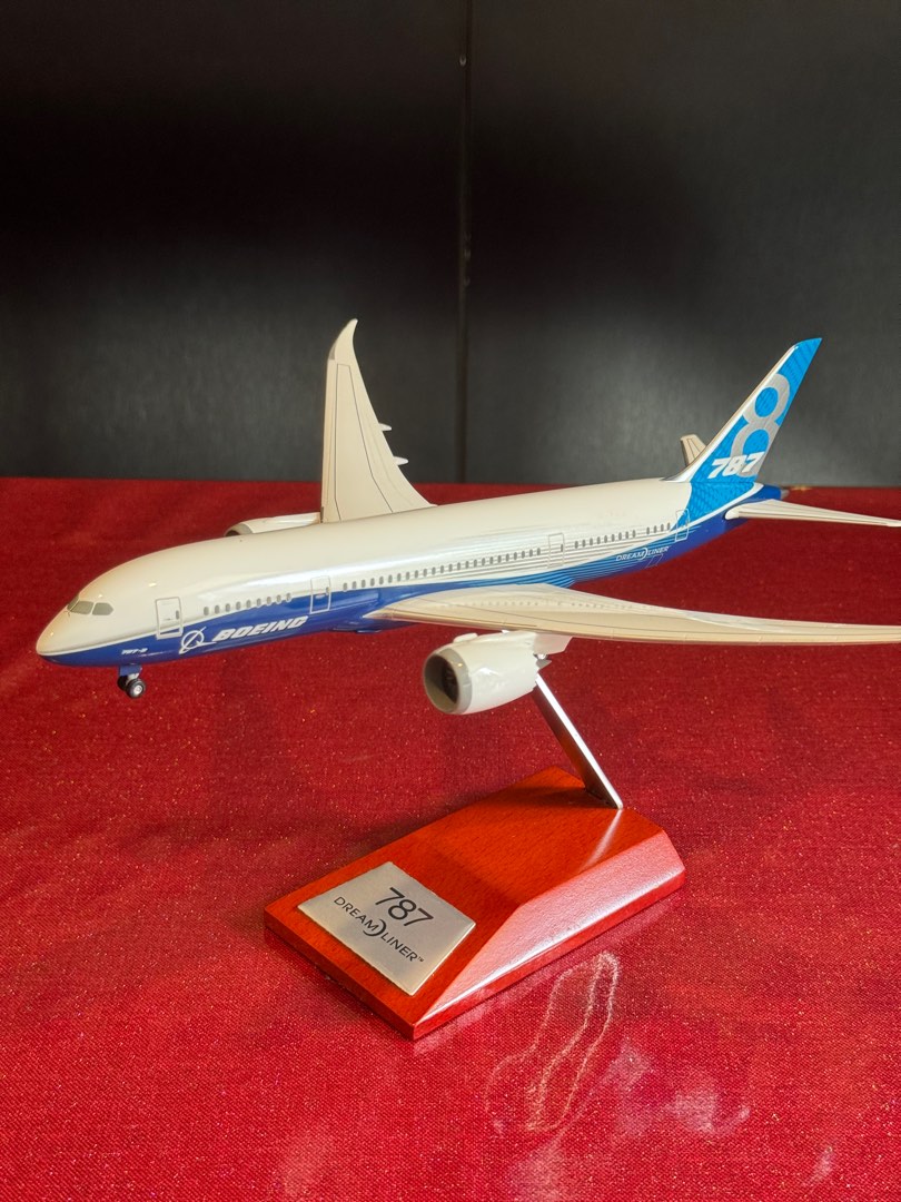 Boeing 787 Dreamliner (787-8) Plane Model, Hobbies & Toys, Toys & Games ...