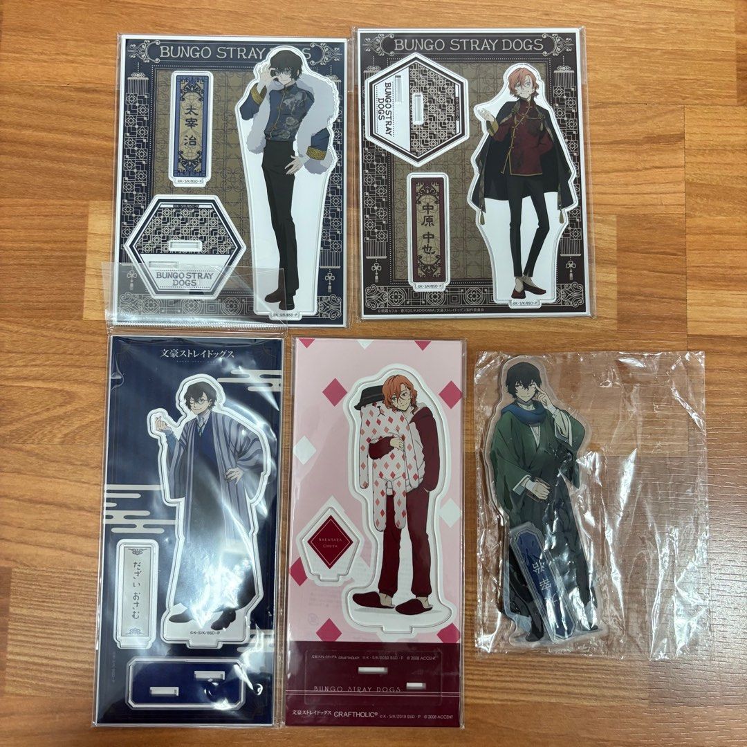 bungo bungou stray dogs bsd acrylic stands dazai osamu & chuuya ...