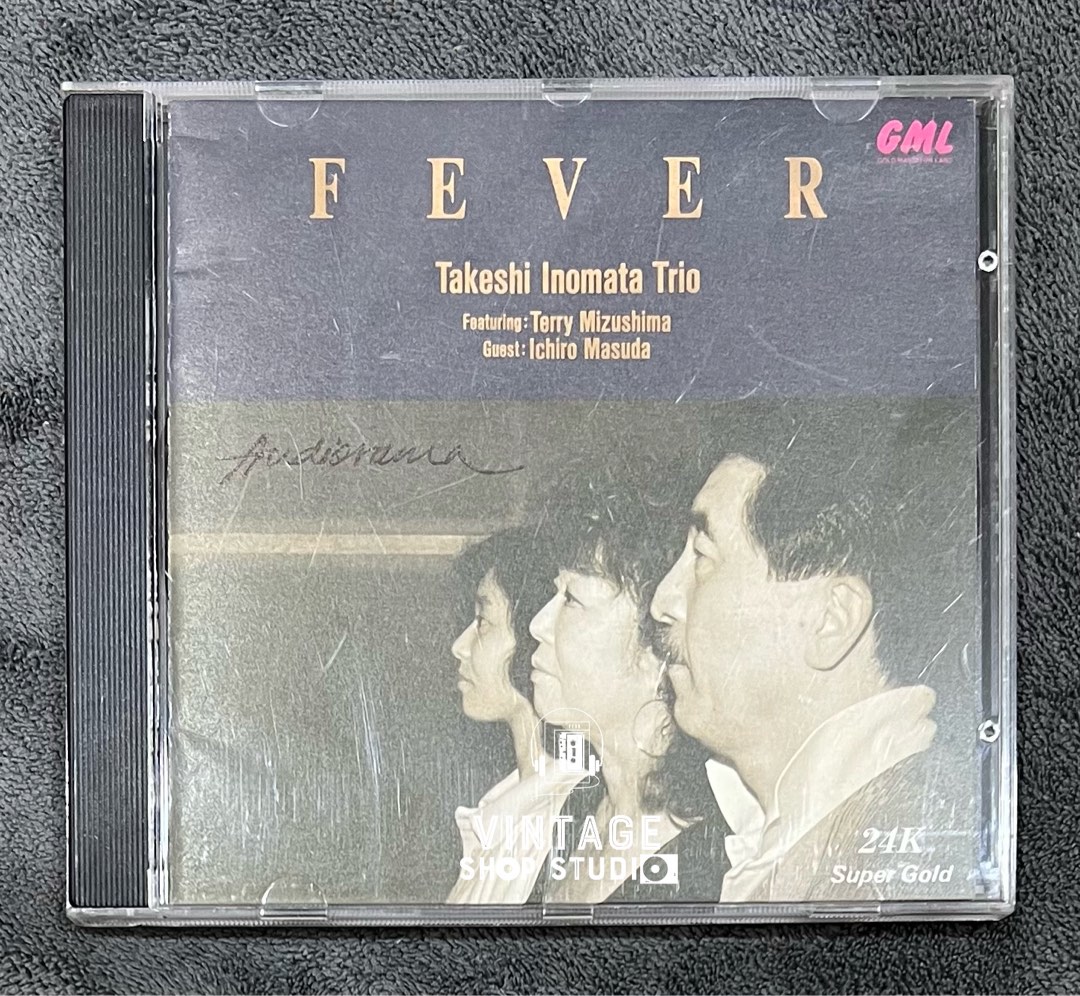 (CD) Takeshi Inomata Trio Fever 24K Gold Disc Audiophile Pre-Owned CD ...