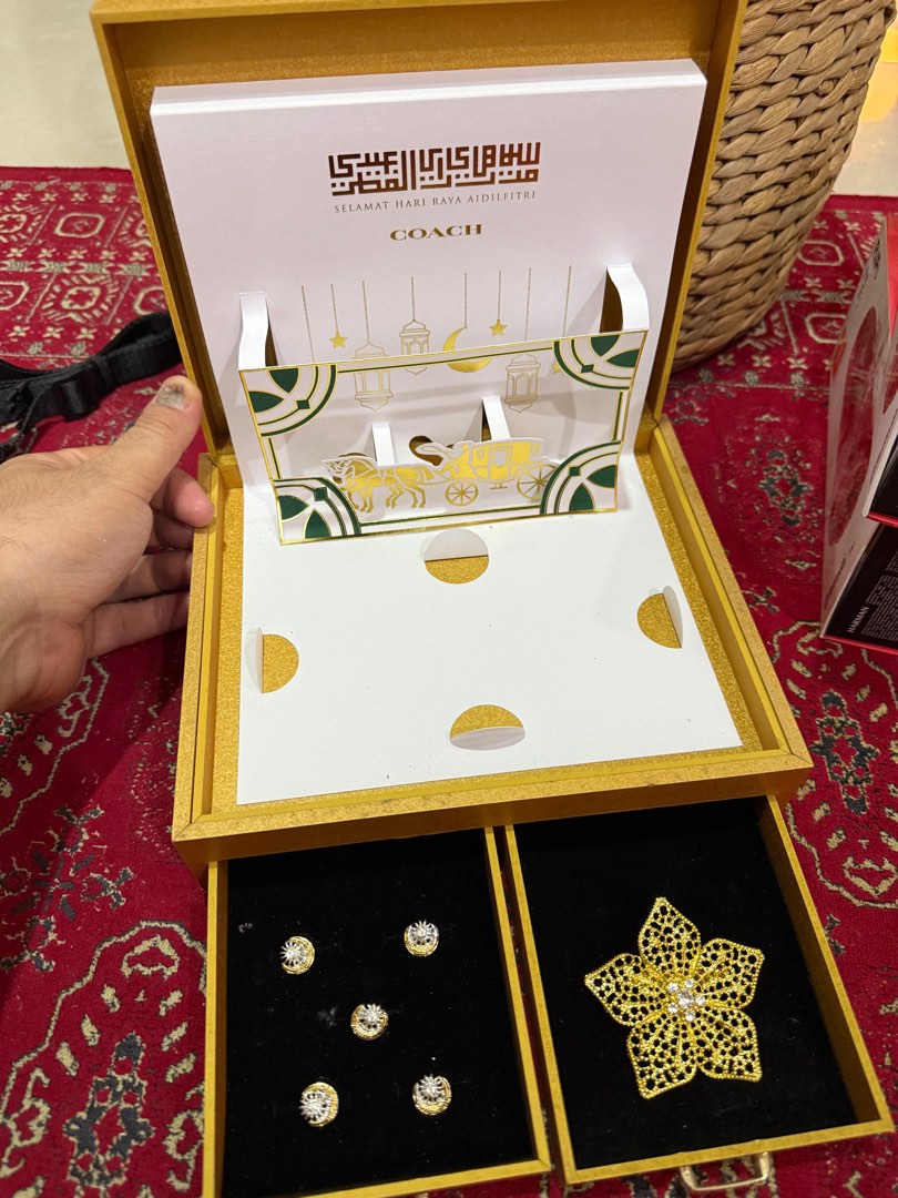 Coach hari raya box, Hobbies & Toys, Collectibles & Memorabilia, Fan ...