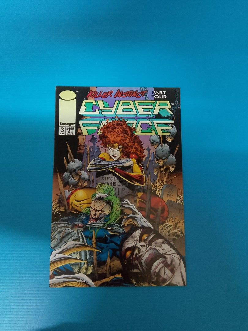 Cyberforce #3 ( Marc Silvestri - Cover Art ) Image Comics, Hobbies ...