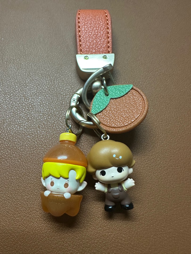 Dimoo & Hacipupu Orange Keychain (Must Buy!), Hobbies & Toys, Toys ...