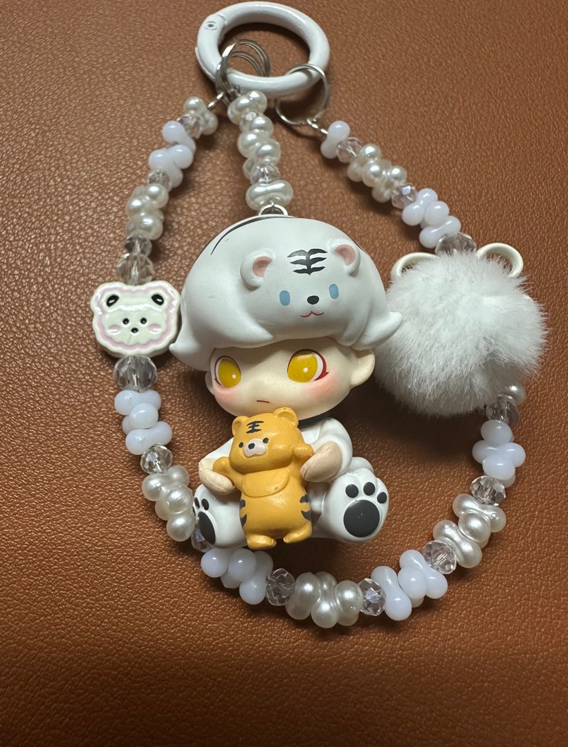 Dimoo Hugging Tiger Cub Popbean Inspired Keychain (Must Buy!), Hobbies ...
