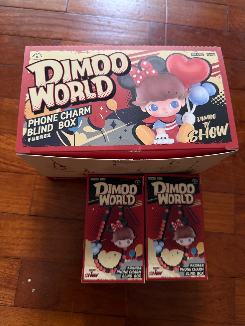 DIMOO WORLD x Disney Series handphone strap, Mobile Phones & Gadgets ...
