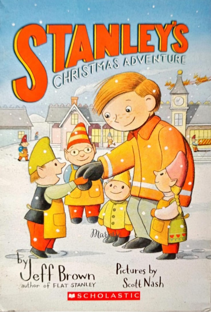 Flat Stanley - Stanley's Christmas Adventure - Scholastic - Buku Cerita ...