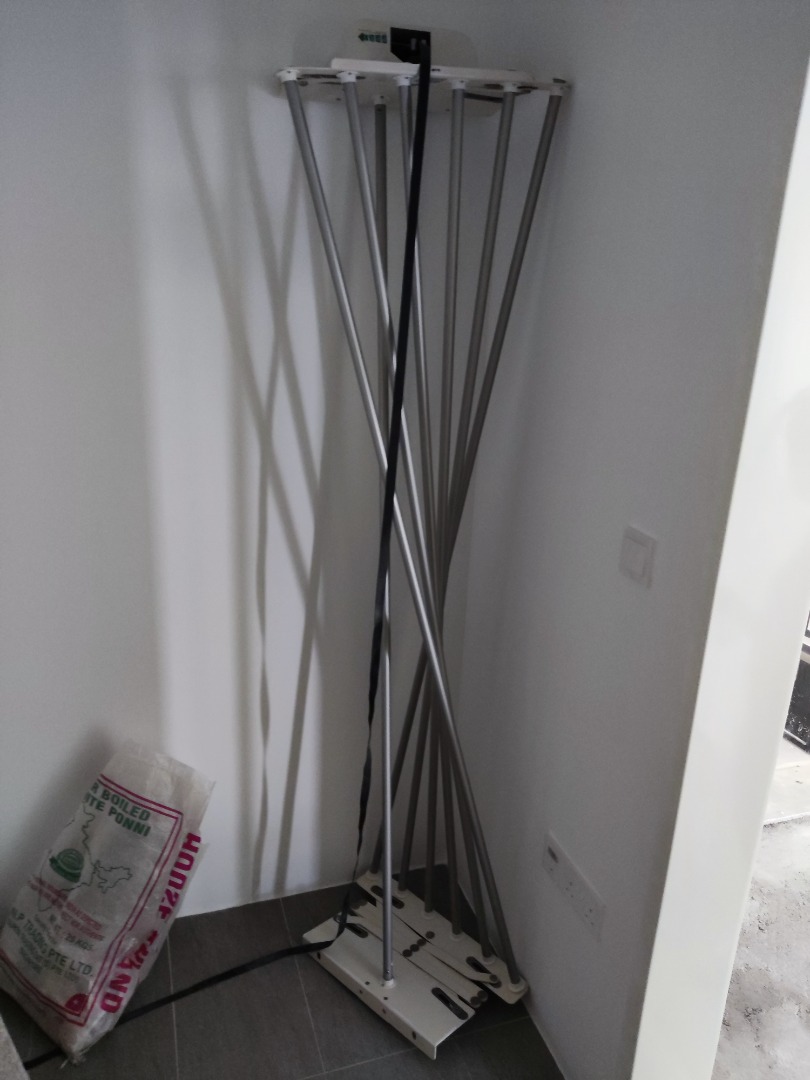 HDB BTO drying rack (Punggol point cove), Furniture & Home Living, Home ...