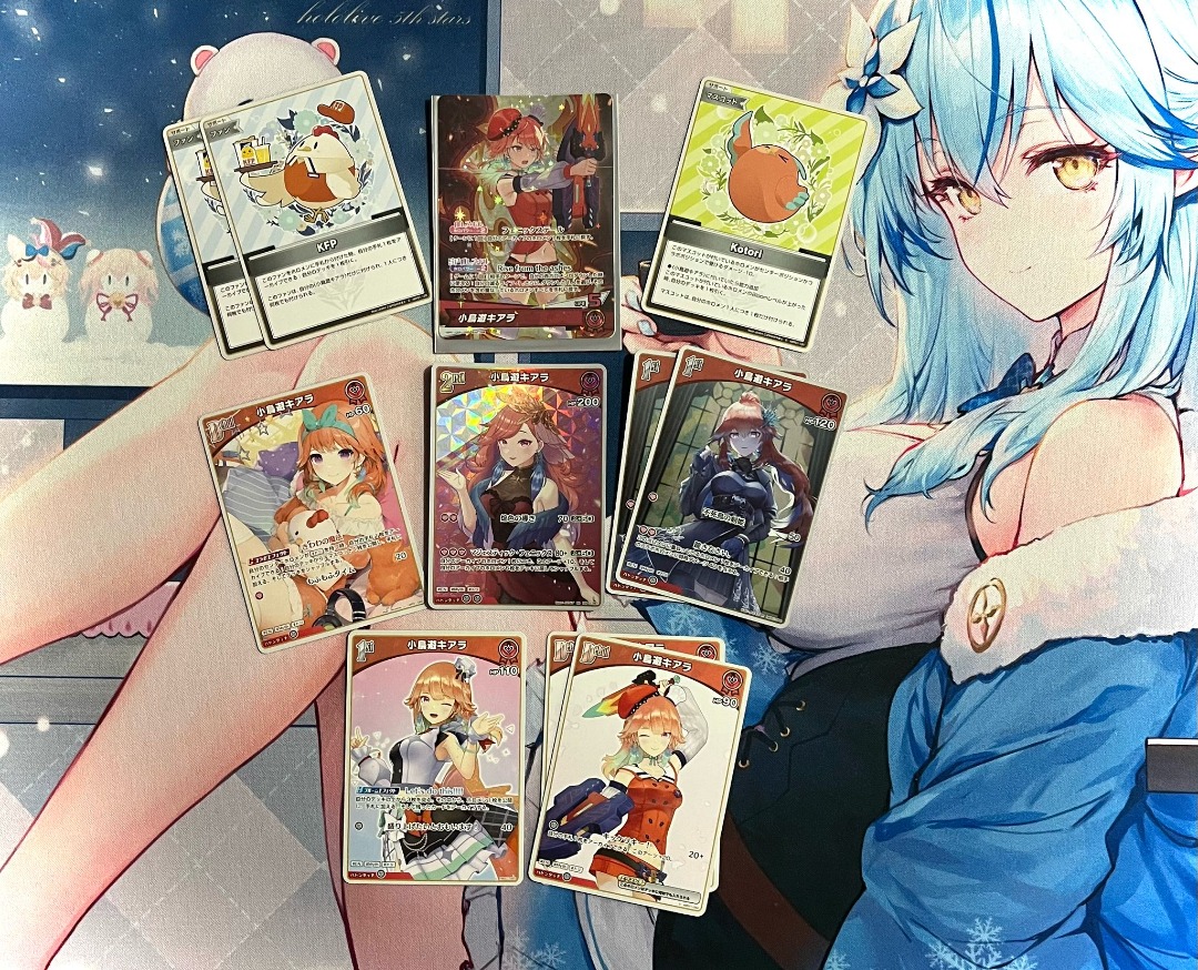 Hololive 小鳥遊キアラ 小鳥遊琪亞拉 Takanashi Kiara hbp01 第一彈 Official Card Game ocg tcg ( osr rr r u c ), 興趣 ...