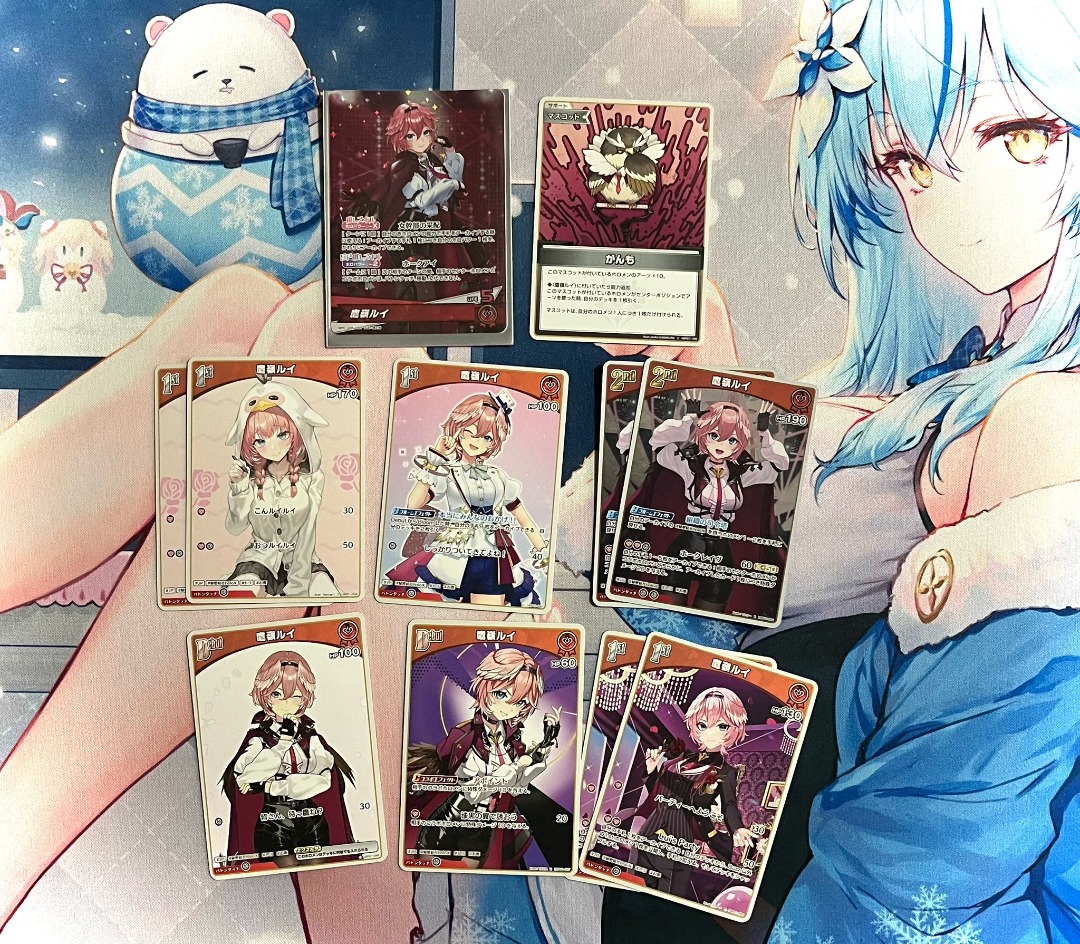 Hololive 鷹嶺ルイ Takane Lui hbp01 第一彈 Official Card Game ocg tcg ( osr r u ...