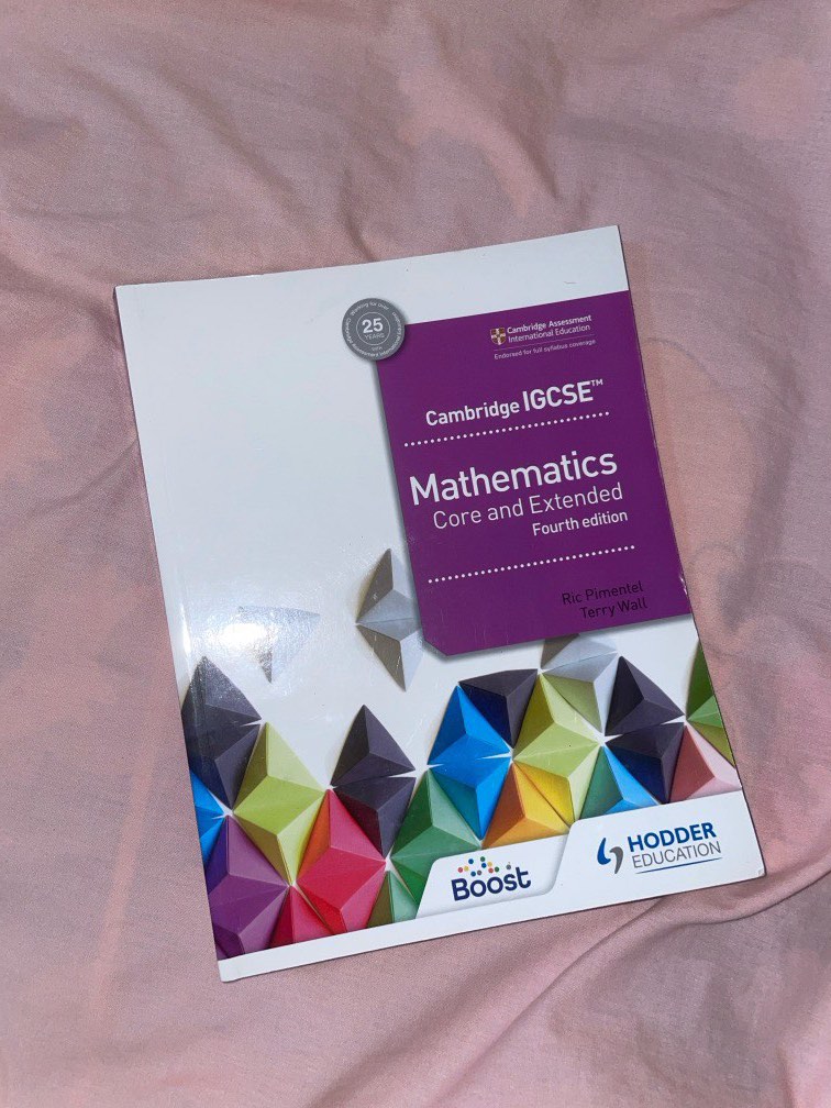 Igcse Mathematics Textbook Hobbies And Toys Books And Magazines Textbooks On Carousell