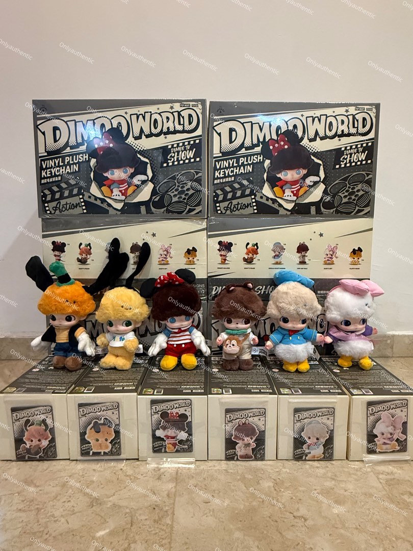 🔥[INSTOCK]🔥 BNIF Dimoo World X Disney Vinyl Plush Pendant , Hobbies ...