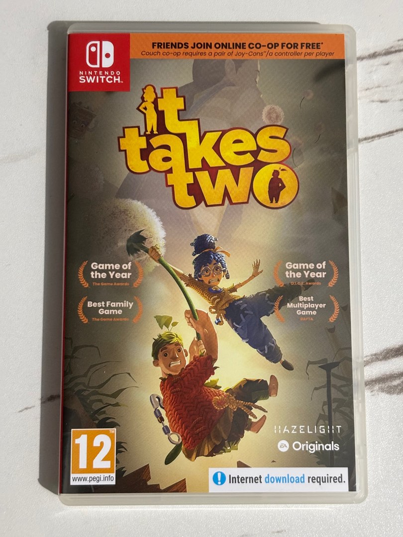 It Takes Two, Video Gaming, Video Games, Nintendo on Carousell