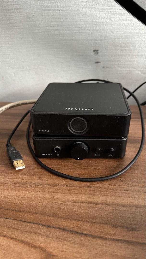 JDS Labs Atom DAC + Amp Stack, Audio, Soundbars, Speakers & Amplifiers ...