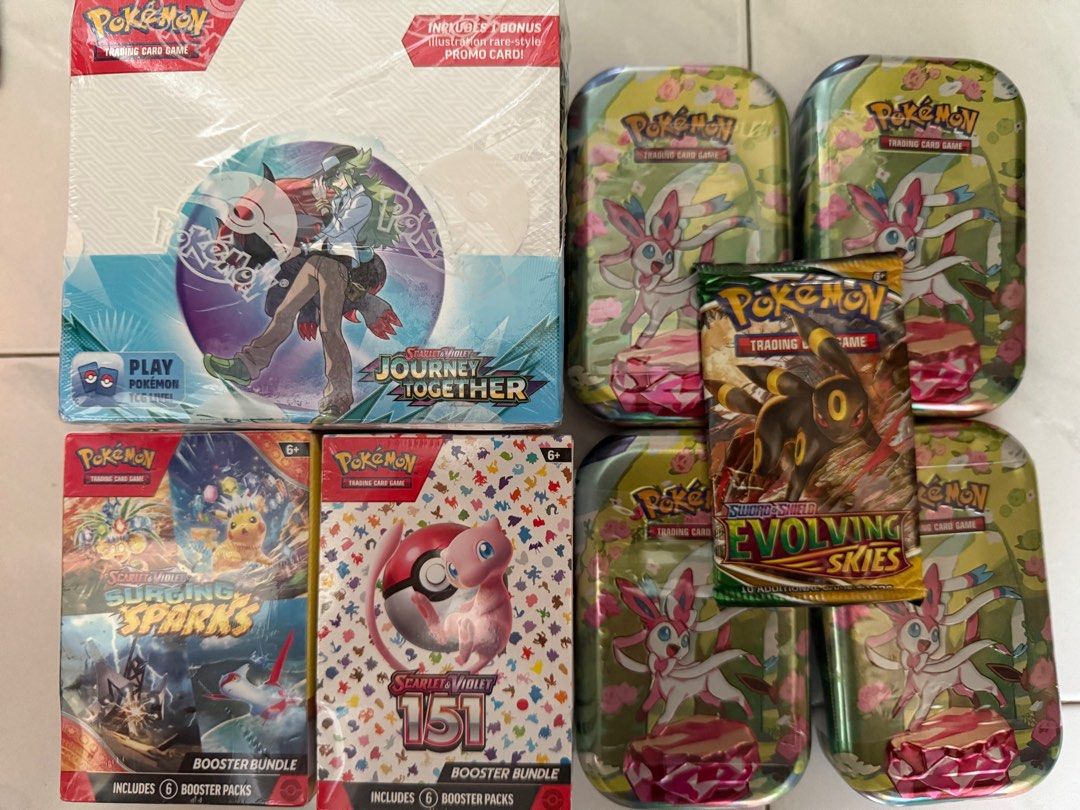 Journey Together Booster Box / 151 / surging spark booster bundle ...