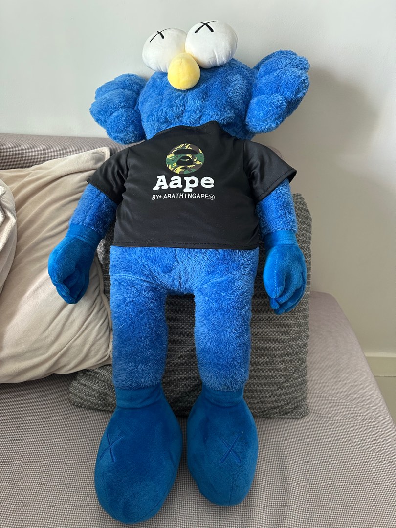 KAWS Sesame Street soft Toy, Hobbies & Toys, Toys & Games on Carousell