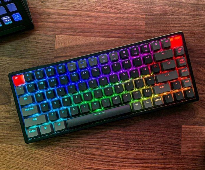Keychron K2 RGB Metal Brown Switch Mechanical Keyboard, Computers ...