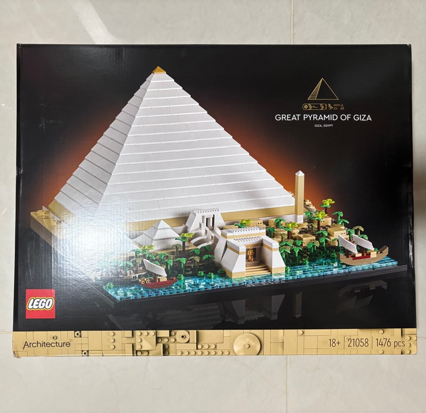 LEGO Architecture Pyramid of Giza (BNIB), Hobbies & Toys, Toys & Games ...