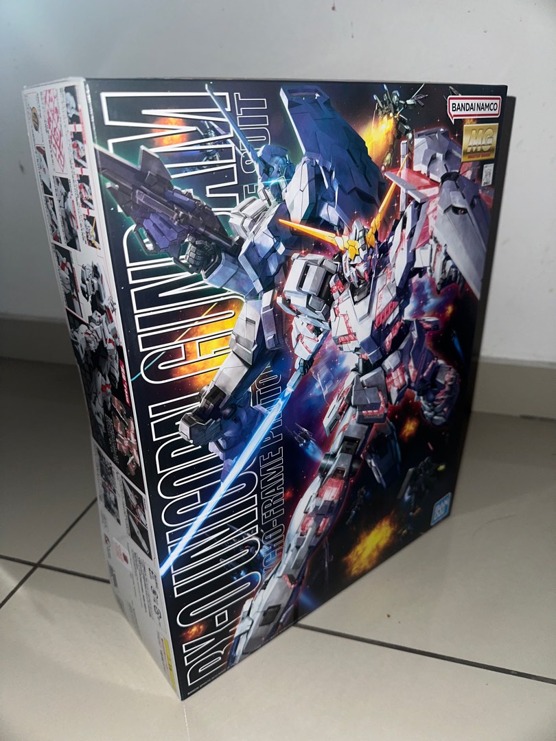 MG 1/100 Unicorn Destroyer Mode Gundam, Hobbies & Toys, Toys & Games on ...