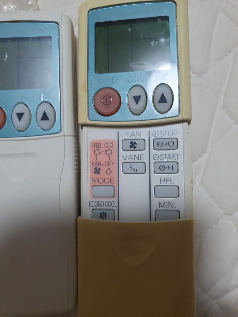 Mitsubishi Electric Remote Control (old model), TV & Home Appliances ...