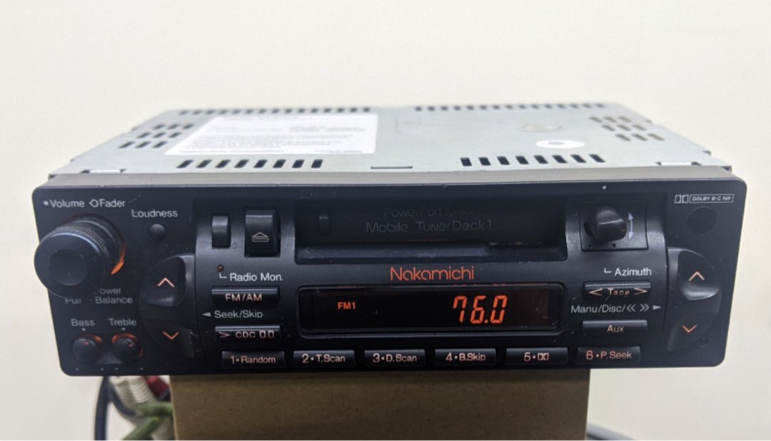 Nakamichi Mobile Tuner Deck 1, Car Accessories, Accessories on Carousell