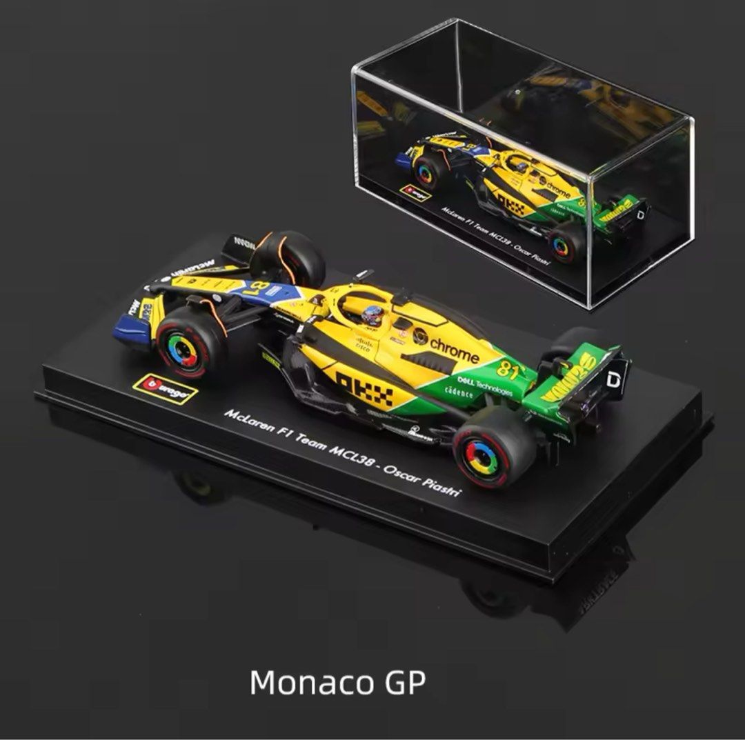 Oscar Piastri #81 Mclaren Racing MCL38 2024 Season Special Monaco ...