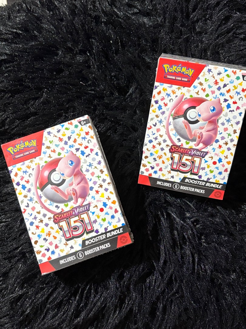 POKEMON 151 BOOSTER BUNDLE, Hobbies & Toys, Toys & Games on Carousell