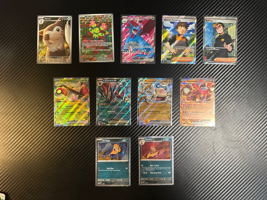 POKEMON CARDS Journey Together Hits IRs & EX, Hobbies & Toys, Toys ...