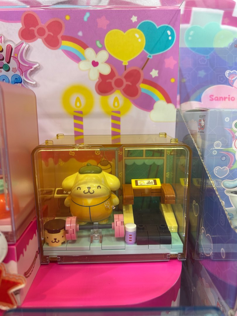 POMPOMPURIN - Sanrio Characters Building Blocks Blind box, Hobbies ...