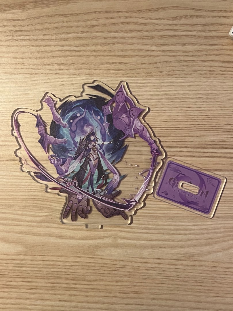 Raiden Shogun Official Standee (Genshin Impact), Hobbies & Toys ...